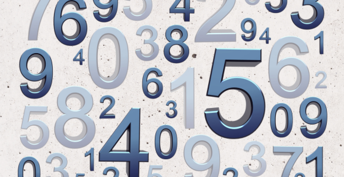 Numerological portrait of number 6