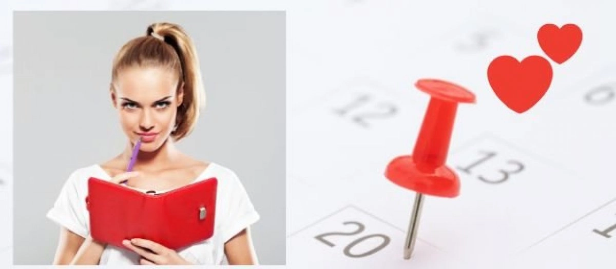 Calculation and interpretation of your Venus love calendar